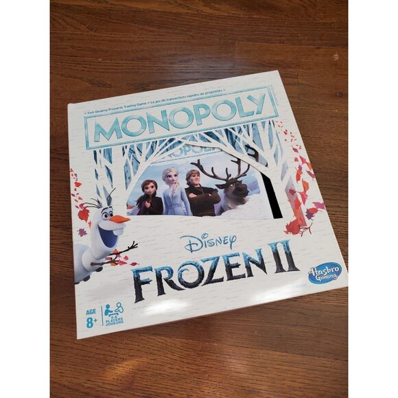 Hasbro | Games | Hasbro Disney Monopoly Frozen 2 Board Game Complete ...